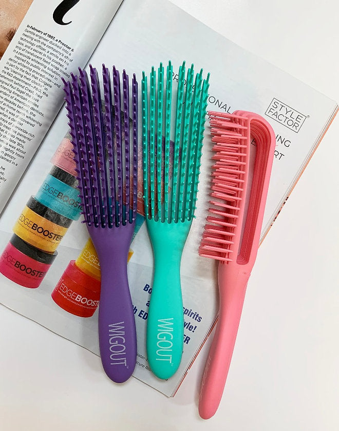 Style Factor Wigout Detangling Brush – Simply Lavish Hair Emporium LLC